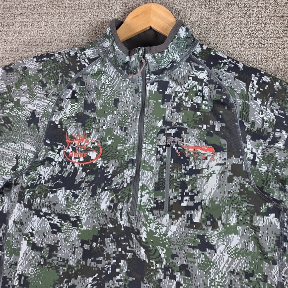 Sitka Gear | Shirts | Sitka Rmef Mens Camo 4 Zip Pullover Hunting ...